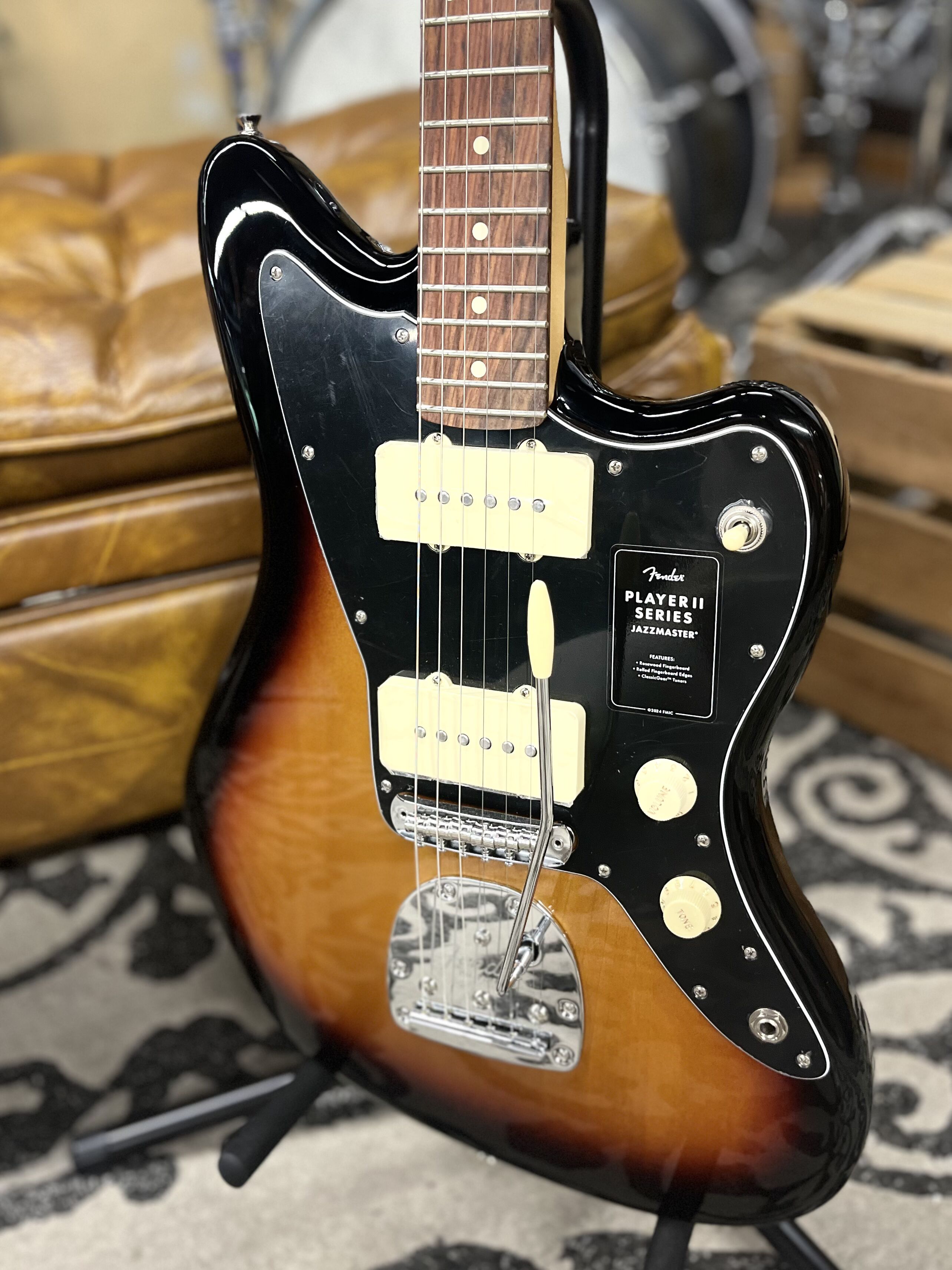 Fender Player II Jazzmaster Sunburst | Riff Wizard Guitars