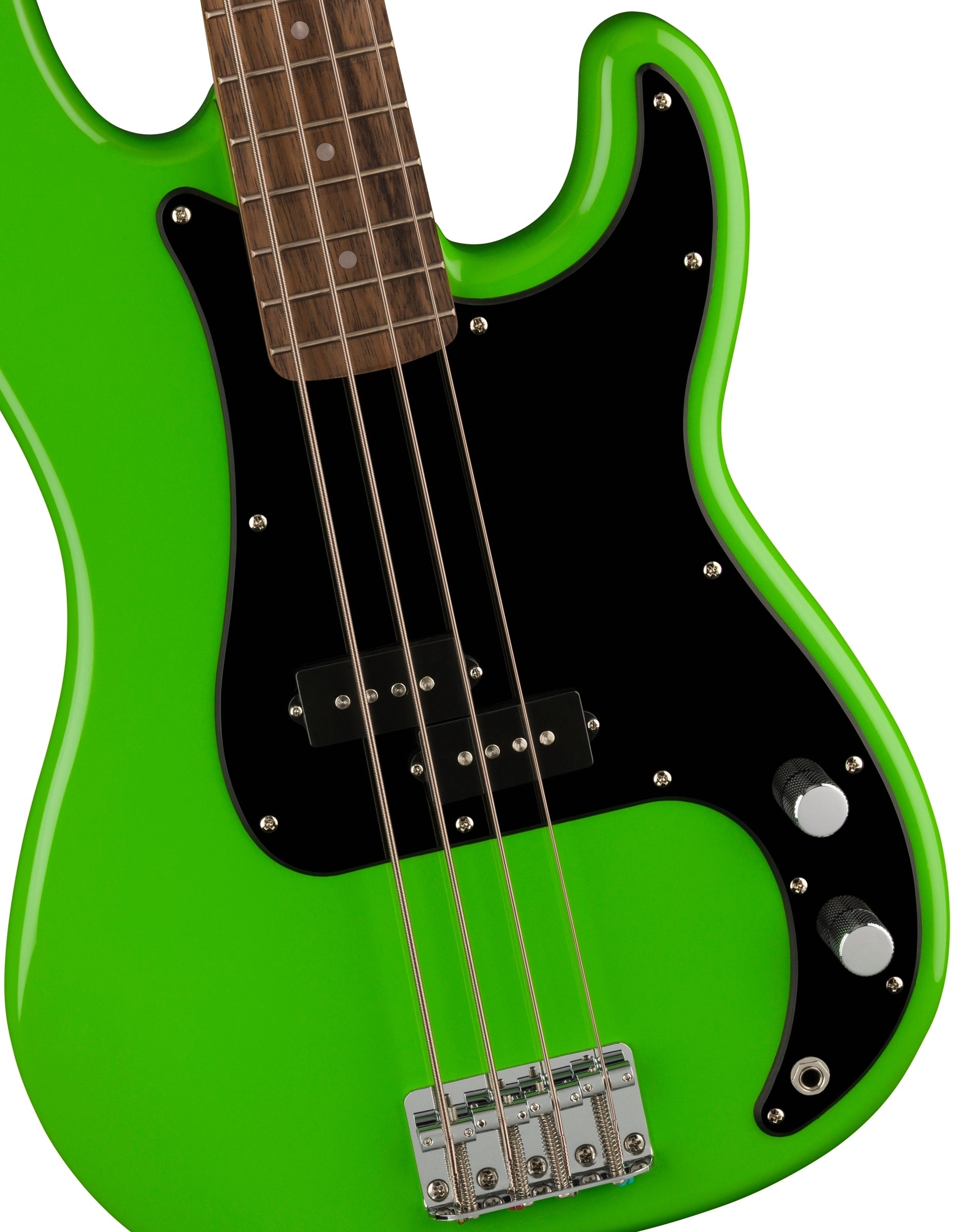 Squier | Sonic P Bass Lime Green | Riff Wizard Guitars