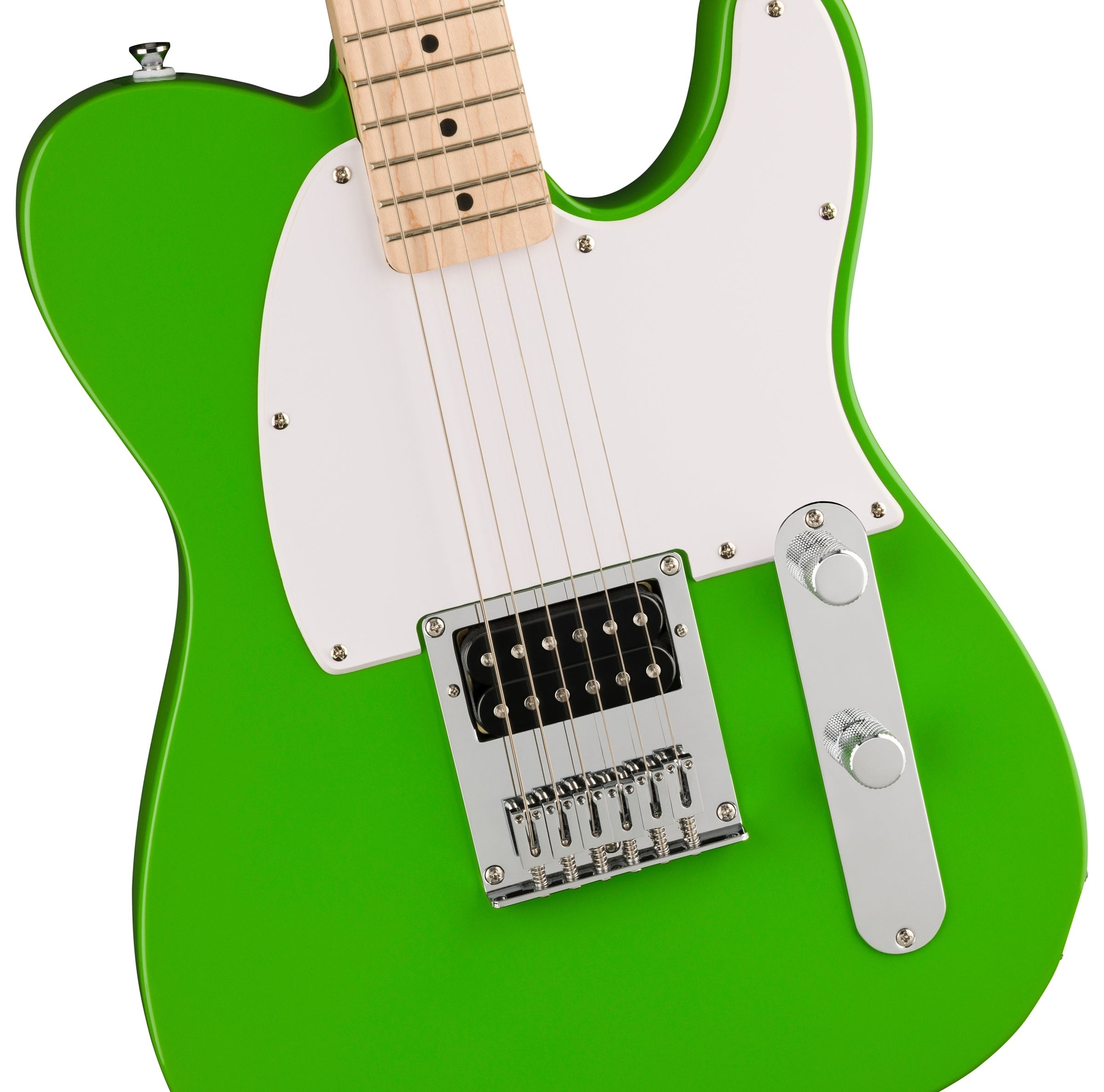 Squier | Sonic Esquire Lime Green | Riff Wizard Guitars